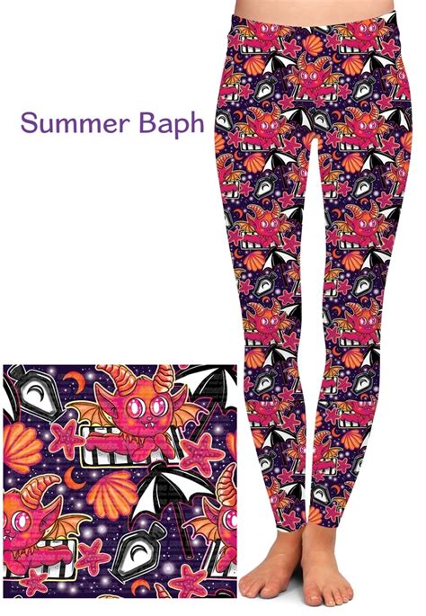 Summer Baph Leggings Screamers Costumes