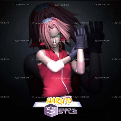 Sakura Basic Bust Digital Stl Sculpture Specialstl