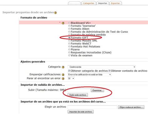 Cómo ver las respuestas de un examen virtual Moodle