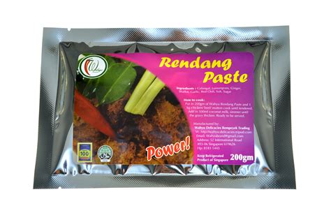 Rendang Instant Paste Singapore S One Stop Digital Bazaar Platform