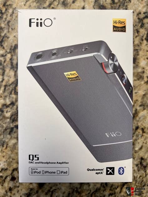Fiio Q5 Bluetooth And Dsd Capable Dac And Headphone Amplifier Photo