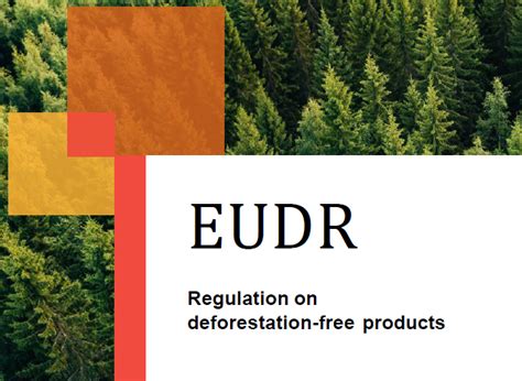 Eudr Regulation On Deforestation Free Products Michaela Merz