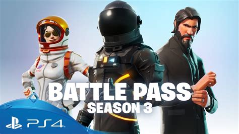 Fortnite Battle Royale Battle Pass Season 3 Ps4 Youtube
