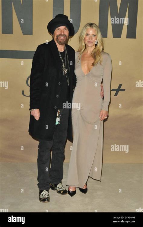 Billy Bob Thornton And Ali Larter At The Landman Uk Tv Paramount