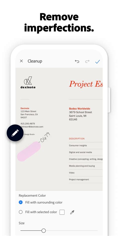 Adobe Scan AI PDF Scanner OCR Google Dynamic Arm V A Arm V A Dpi