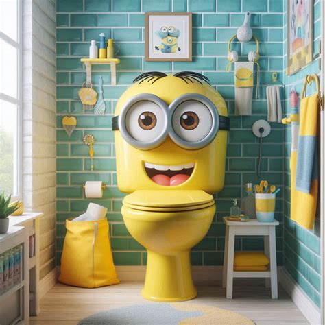 Minion Toilets The Perfect Addition To Your Evil Lairs Bathroom The