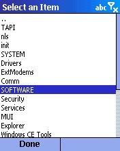 Porting A Registry Viewer Application From Pocket Pc To Smartphone