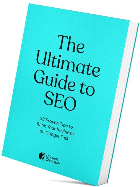 Ultimate Guide To SEO Content Chemistry
