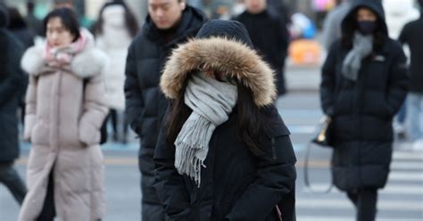 오늘의날씨 아침 기온 여전히 영하권···월요일 전국 대체로 맑음