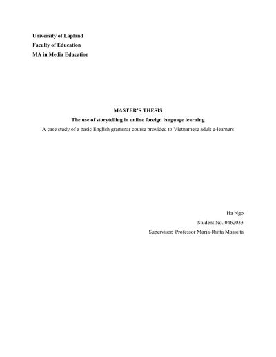 Pace Model Story Based Approach And Pace Model