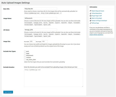 GitHub Airani Wp Auto Upload Automatically Detect External Images In The Wordpress Post