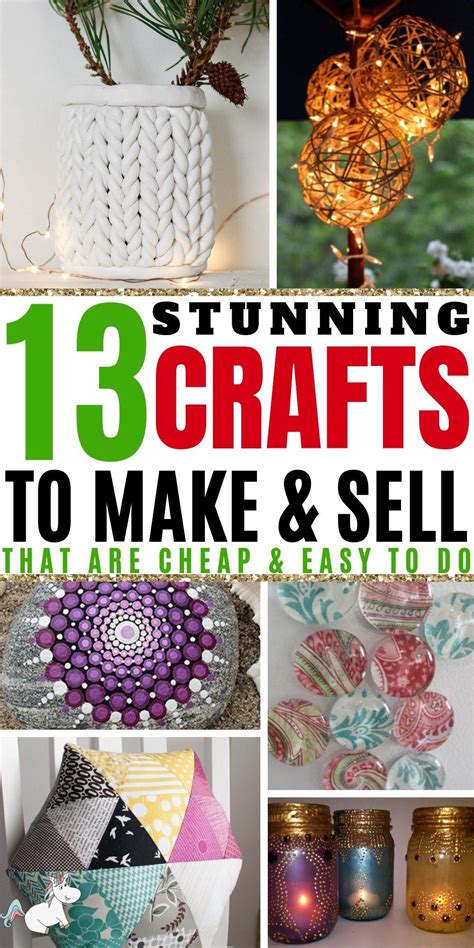 13 Easy Crafts To Make And Sell For Extra Money In 2021 Artofit