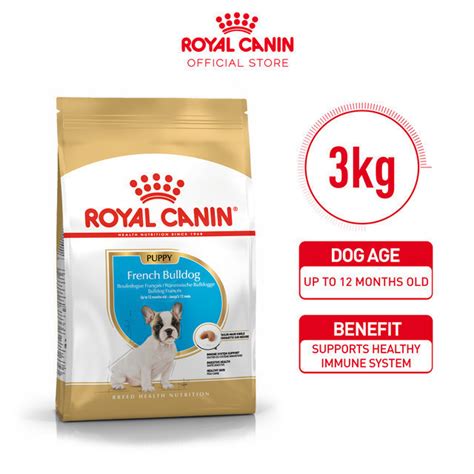 Jual Royal Canin French Bulldog Puppy (3kg) Dry Makanan Anak Anjing ...