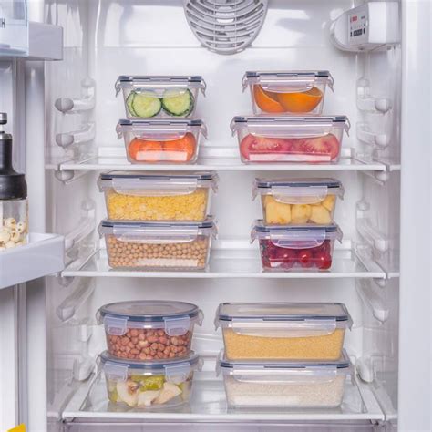 Organize Your Refrigerator With These Reusable Storage Containers Perfect For Salads Snacks