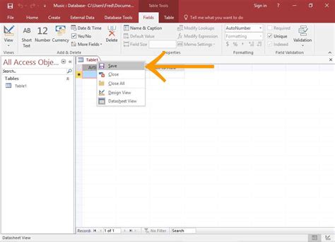 mastering table creation in datasheet view a comprehensive guide