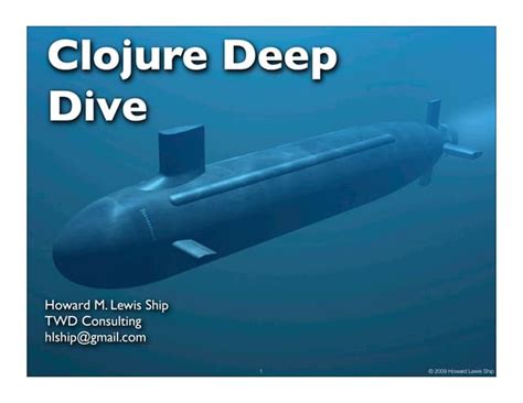 Clojure Deep Dive Pdf