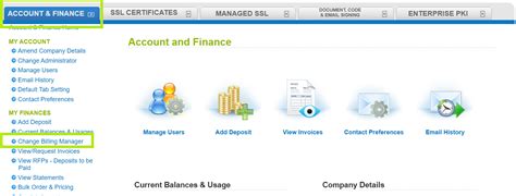 How To Change Billing Information In GCC
