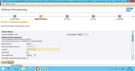 solved error during the sap system copy start instance sap