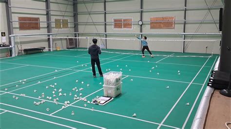 배드민턴레슨 2023 3 27 풋웍 앤 스트록 P 1 원배드민턴 허코치 Youtube