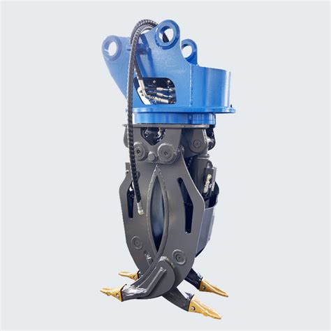 Hydraulic Rotating Log Grabs For Excavators China Log Grabs And