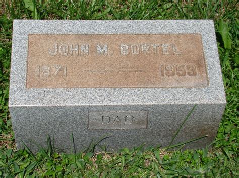 John Mcgarrah Bortel 1871 1953 Find A Grave Memorial