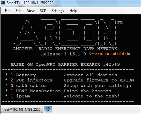 The AREDN Project Announces Its Release Of Version 3 16 1 1 Firmware