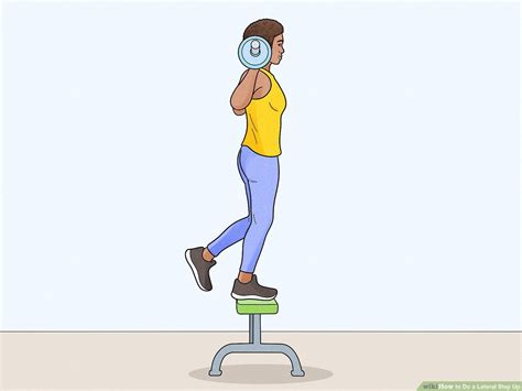Barbell Step Up Exercise