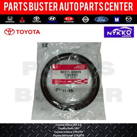 Nikko Rear Crankshaft Oil Seal For Toyota Hiace 1rz 20 Revo 1rz