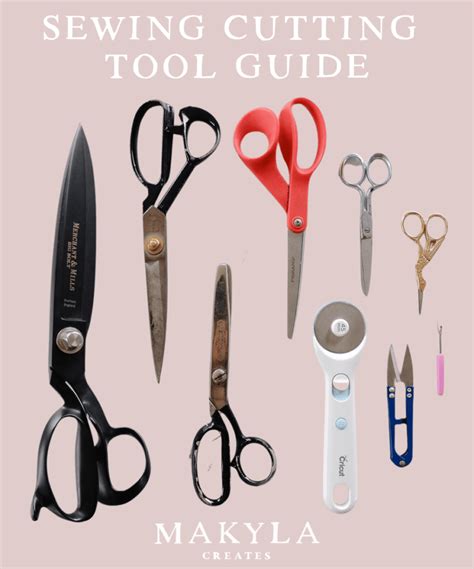 Sewing Cutting Tools For Beginners Makyla Creates