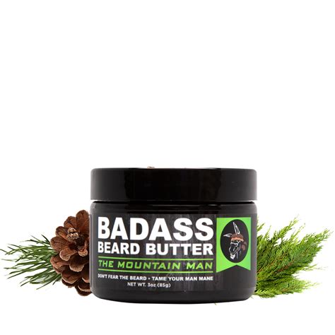 The Mountain Man Beard Care Products From Badass Beard Care