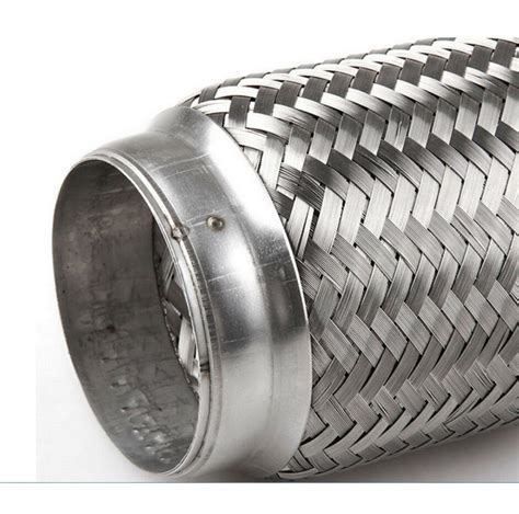 3 Inlet Car Exhaust Flex Pipe Stainless Steel Dou Grandado