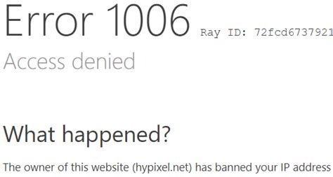 Help I Cant Join The Server Too R Hypixel