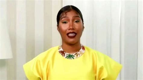 Taylor Simone Ledward Accepts Chadwick Bosemans Sag Award