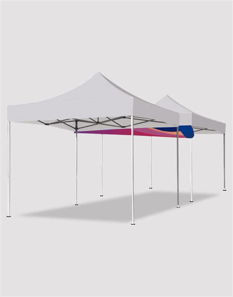 Custom Printed Canopy Tent Rain Gutter Backdropsource India