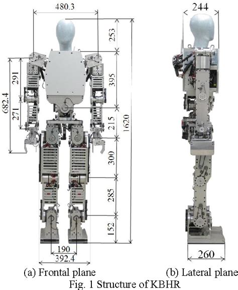 Figure 1 From Mechanisms Of Biped Humanoid Robot And Online Walking
