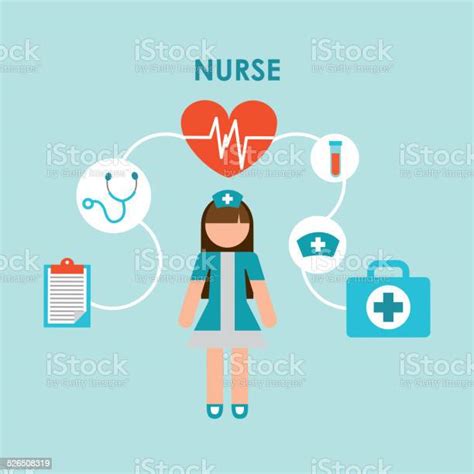 간호사 디자인식 간호사에 대한 스톡 벡터 아트 및 기타 이미지 간호사 개념 개념과 주제 Istock