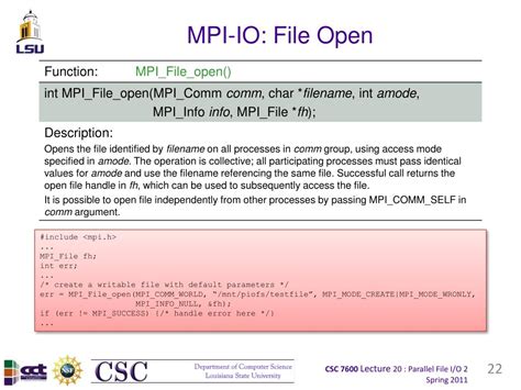 Ppt High Performance Computing Models Methods And Means Parallel