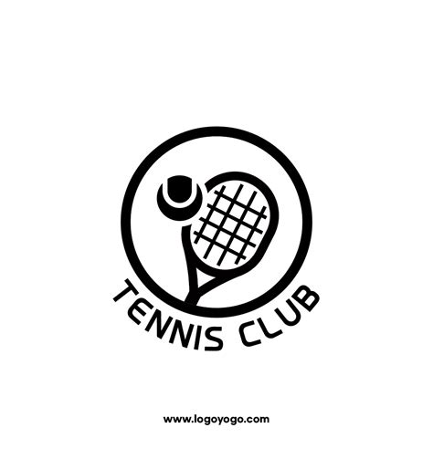 테니스 동호회 클럽 로고 디자인 일러스트 Ai 다운로드 Download Tennis Club Club Logo Vector 로고요고