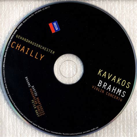 Play Brahms And Bartok Violin Concerto Rhapsodies Hungarian Dances