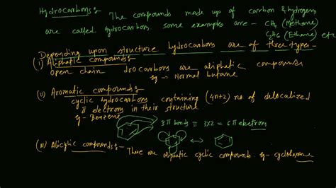Classification Of Hydrocarbons Alkanes Alkenes And Alkynes