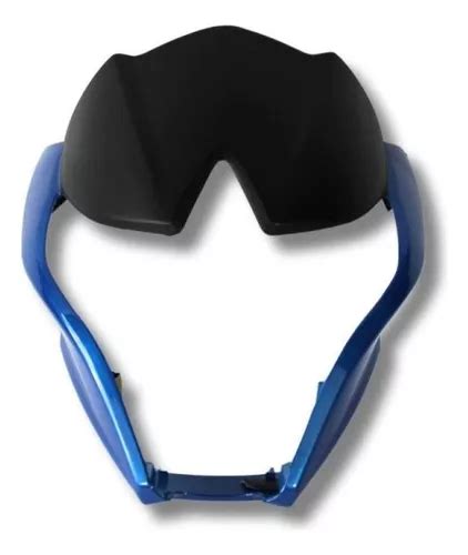 Cubierta Faro Azul Negro Mate 125z Italika Gr