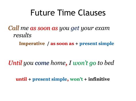 First Conditional And Future Time Clauses Design Talk
