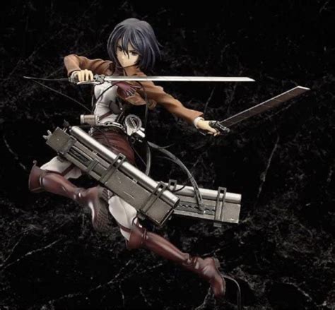 進撃の巨人 ミカサ・アッカーマン 18 完成品フィギュア メルカリ