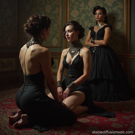 Female Slaves Punishment Stable Diffusion Online