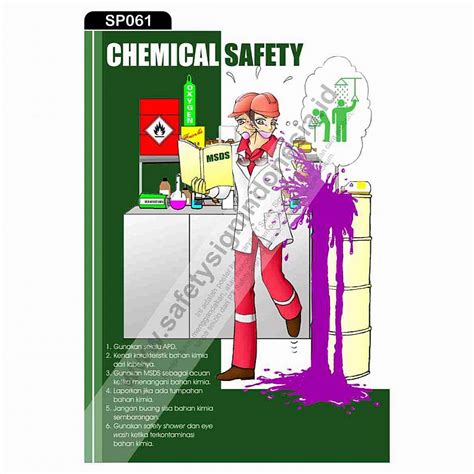 Safety Poster Sp061 Safety Poster Chemical Safety • Safety Sign