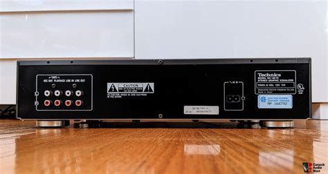 Technics Graphic Equalizer SH GE70 With Spectrum Analyzer Mint Condition Works 100 Well