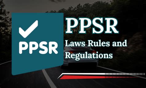 Ppsr Fee Fees For Using The Ppsr