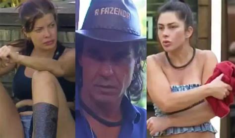 Caos em A Fazenda 15 Nadja briga feio peões e acaba sendo mordida