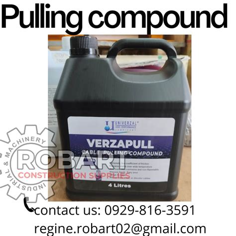 Pulling Compound Commercial And Industrial Construction Tools