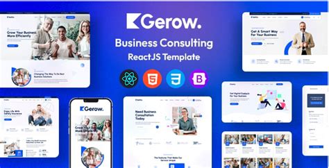 Gerow Business Consulting Reactjs Template